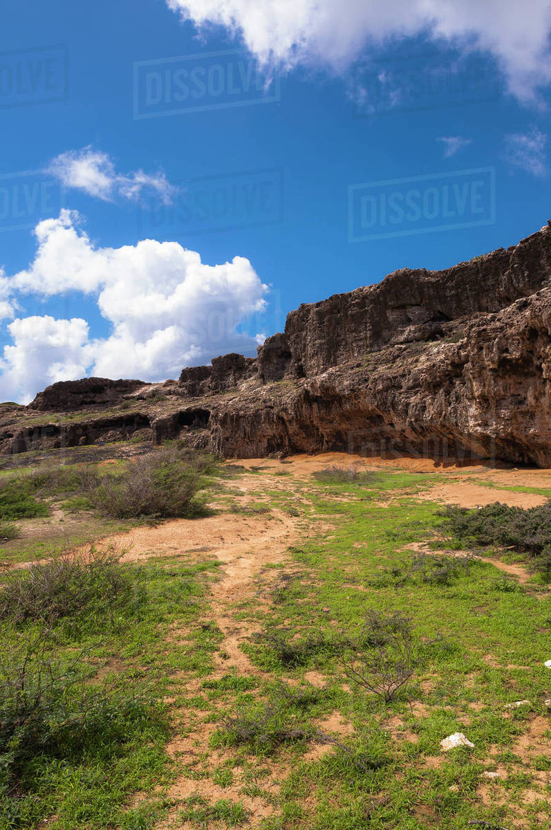 Rock Cliff, Arikok National Park, Aruba, Lesser Antilles, Caribbean ...