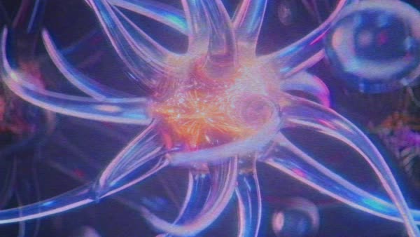 Synthwave Vaporwave Retrowave Glitch Neuron. 80s VHS with grain ...