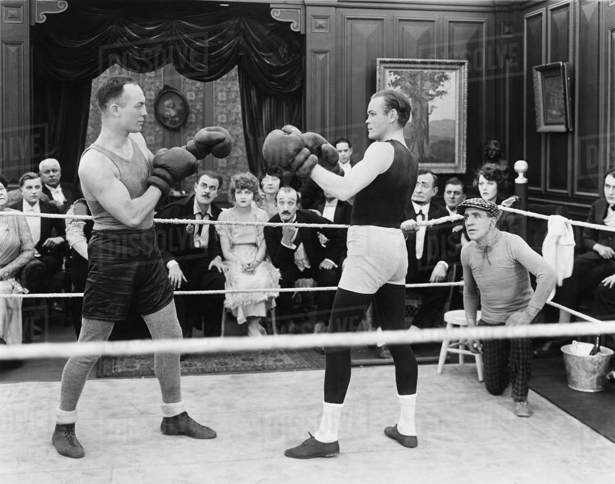 Boxing match - Royalty-free Stock Photo | Dissolve