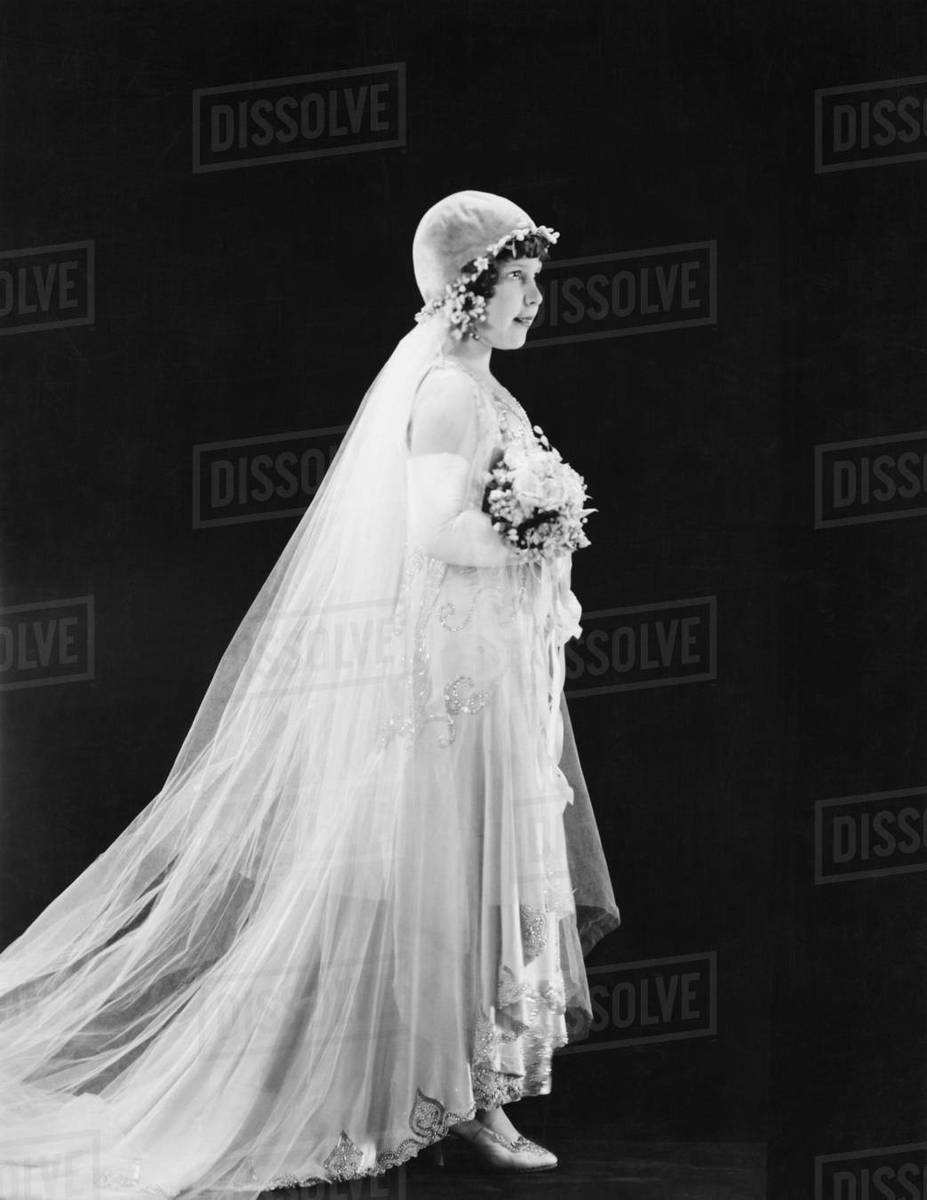 Portrait of young bride - Royalty-free Stock Photo | Dissolve