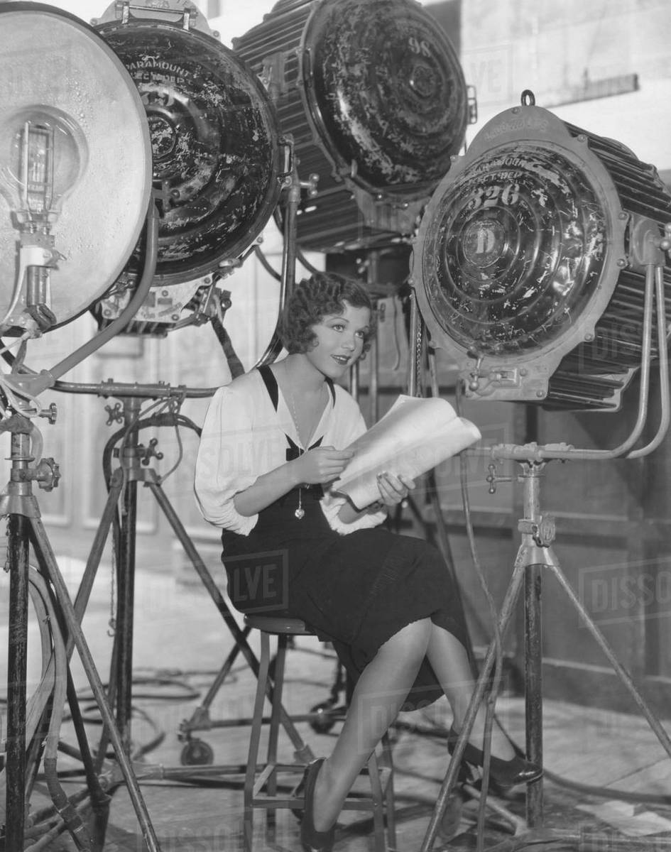 Script girl - Royalty-free Stock Photo | Dissolve