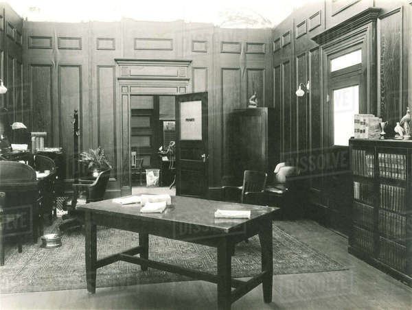 1920s office Part 1 - Royalty-free Stock Photo | Dissolve