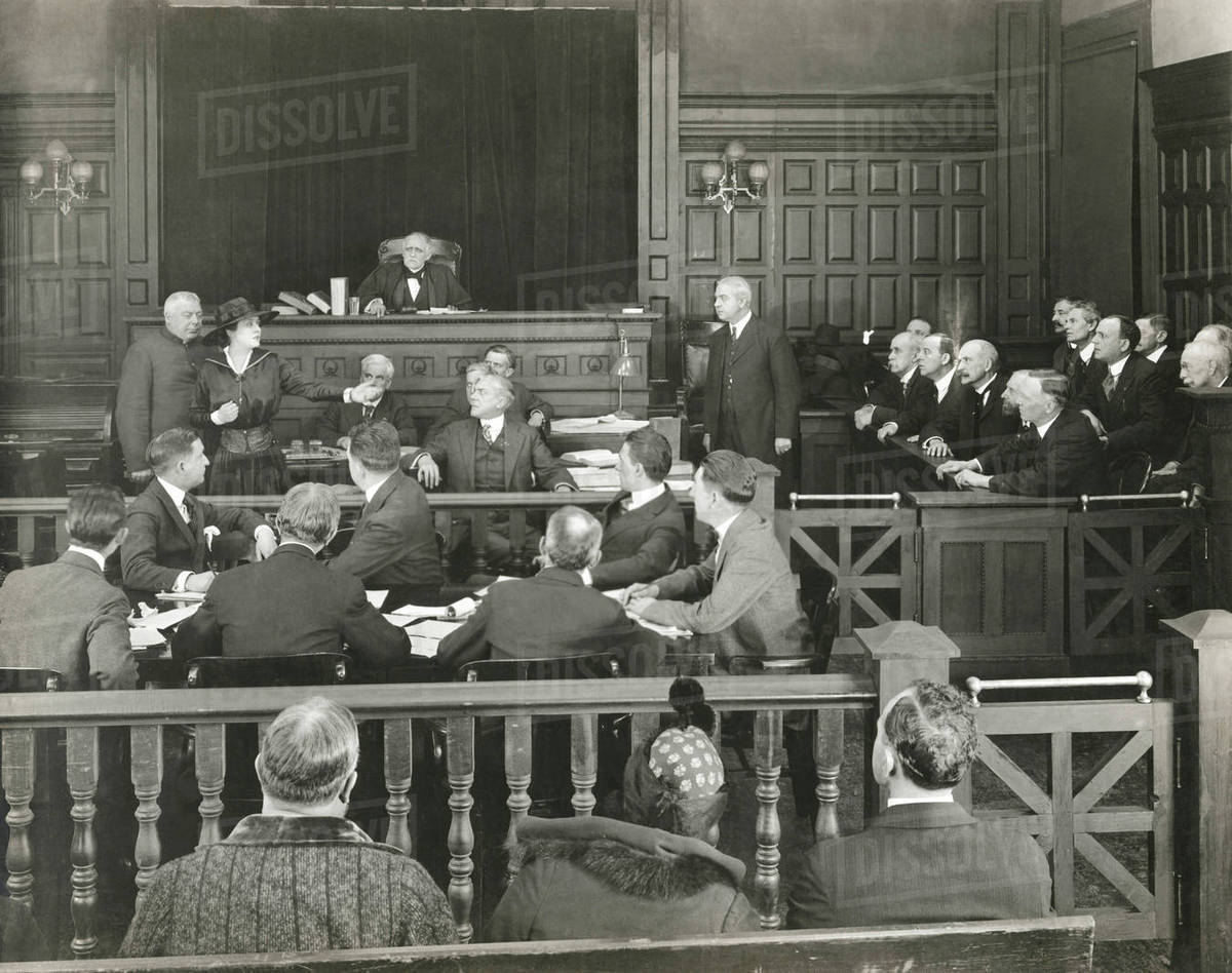 Order in the court - Royalty-free Stock Photo | Dissolve