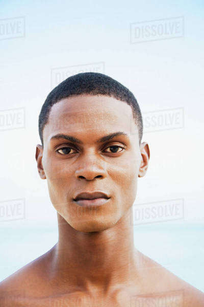 Serious African man - Royalty-free Stock Photo | Dissolve