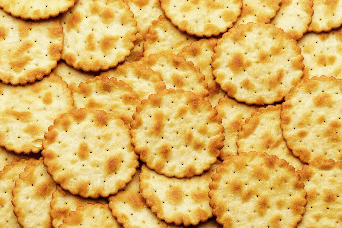 Pile of crackers - Royalty-free Stock Photo | Dissolve