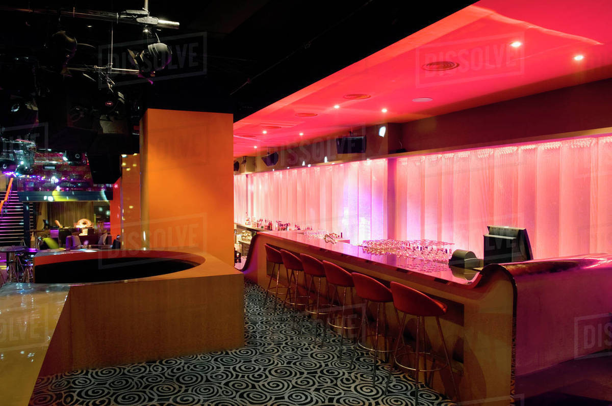 Bar inside nightclub - Royalty-free Stock Photo | Dissolve