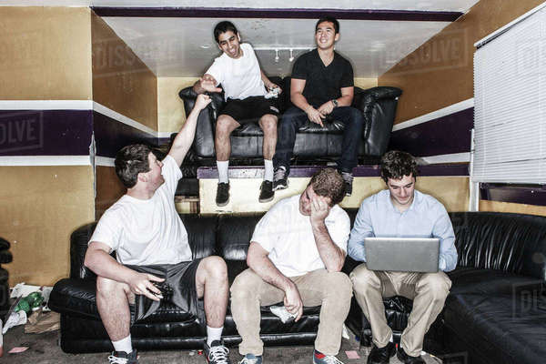 Friends hanging out - Royalty-free Stock Photo | Dissolve