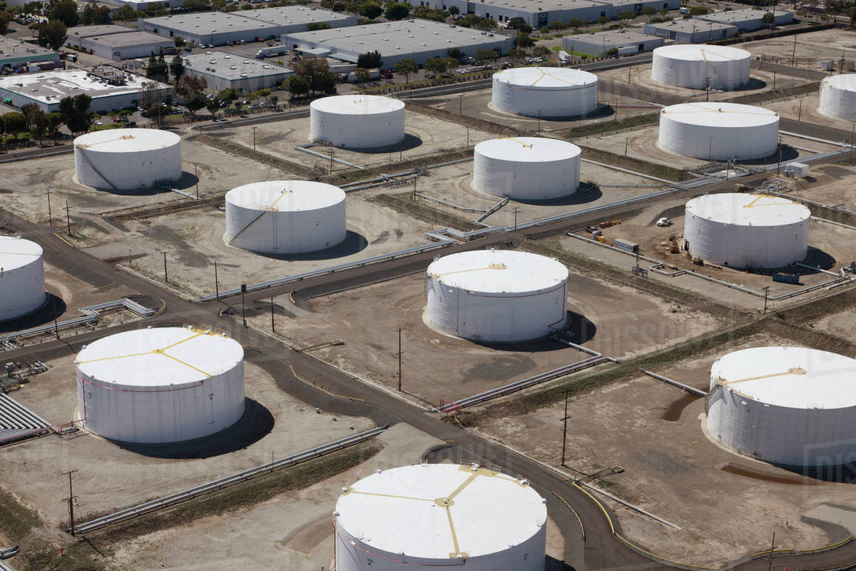 Storage tanks - Royalty-free Stock Photo | Dissolve
