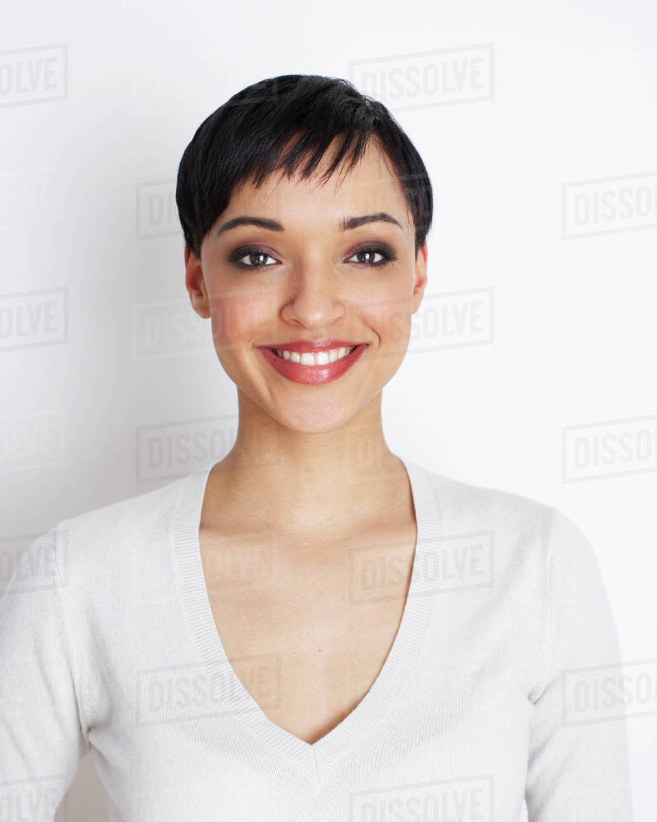 Smiling woman - Royalty-free Stock Photo | Dissolve