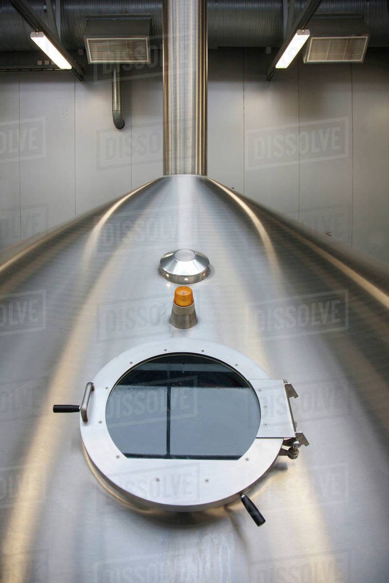 Stainless steel vat - Royalty-free Stock Photo | Dissolve
