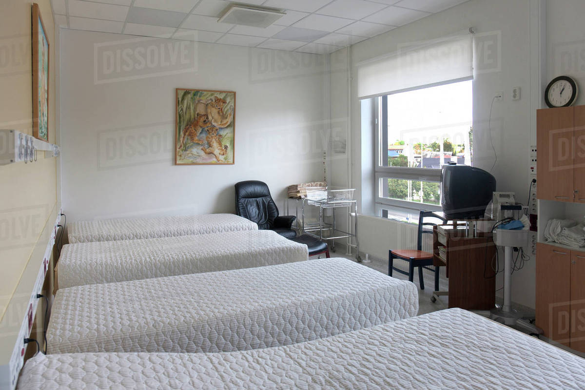 A hospital maternity unit - Stock Photo - Dissolve