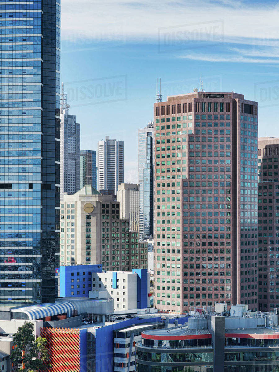 City Buildings - Stock Photo - Dissolve