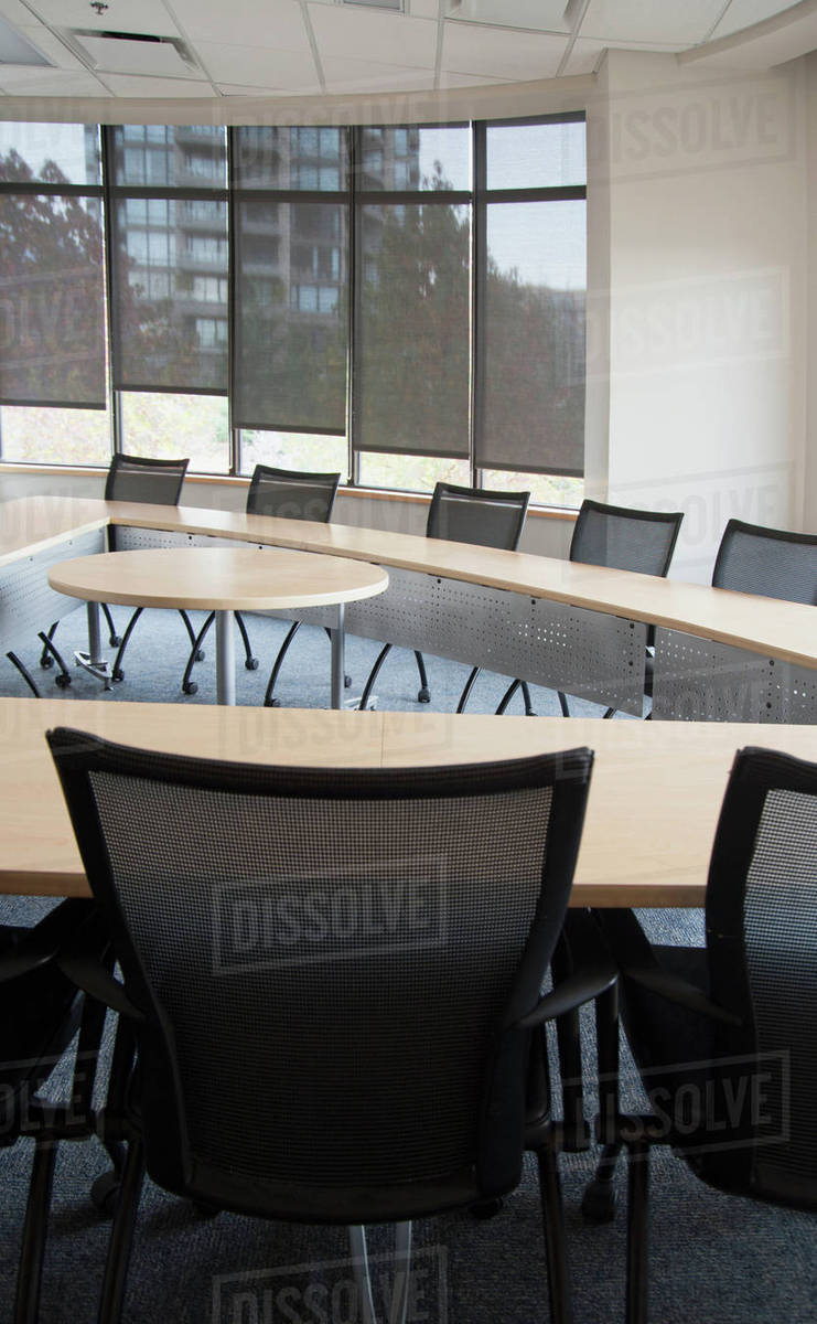 Empty boardroom or meeting room in an office - Royalty-free Stock Photo ...