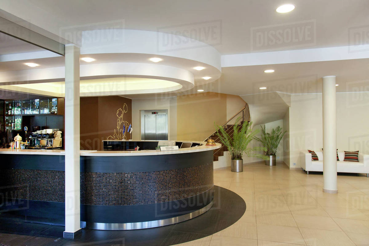 Hotel Front Desk - Stock Photo - Dissolve