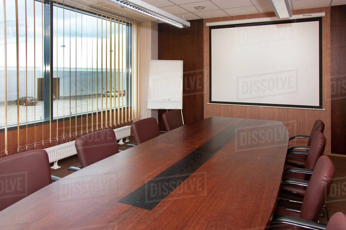 Empty Conference Room - Stock Photo - Dissolve