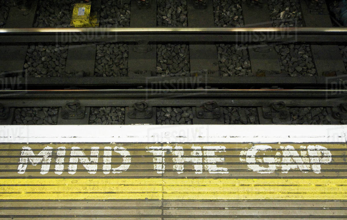 Subway Warning - Stock Photo - Dissolve