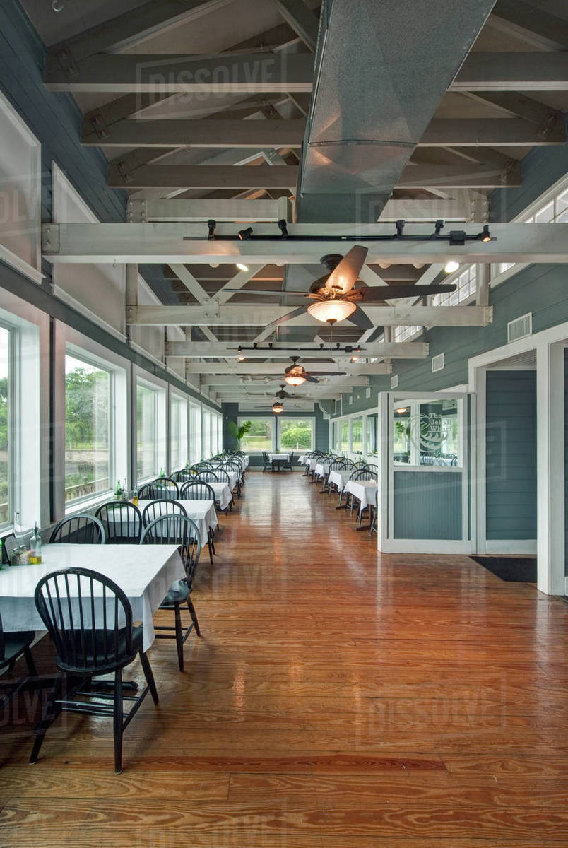 Restaurant Dining Room interior - Royalty-free Stock Photo | Dissolve