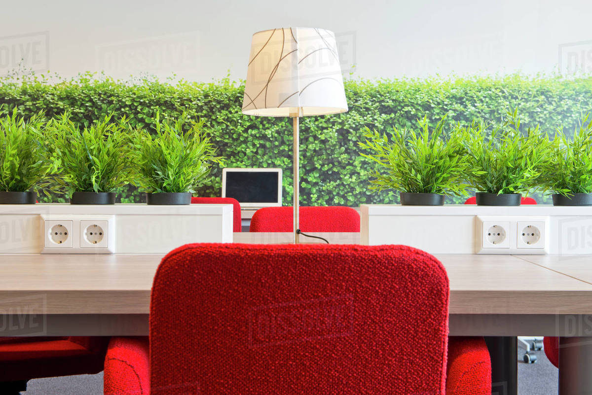 Modern workstation area in office - Royalty-free Stock Photo | Dissolve