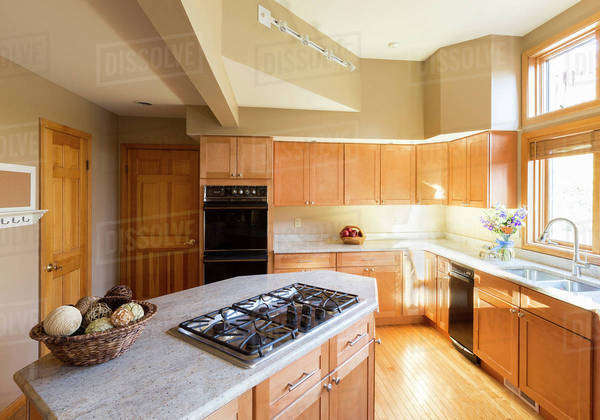 Sunny kitchen - Royalty-free Stock Photo | Dissolve