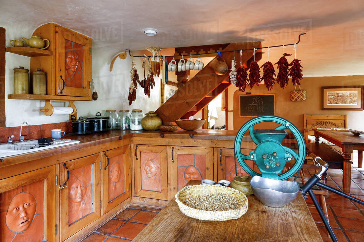 Traditional indigenous kitchen - Stock Photo - Dissolve