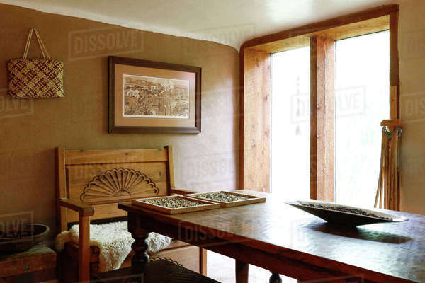 Traditional indigenous dining room - Royalty-free Stock Photo | Dissolve