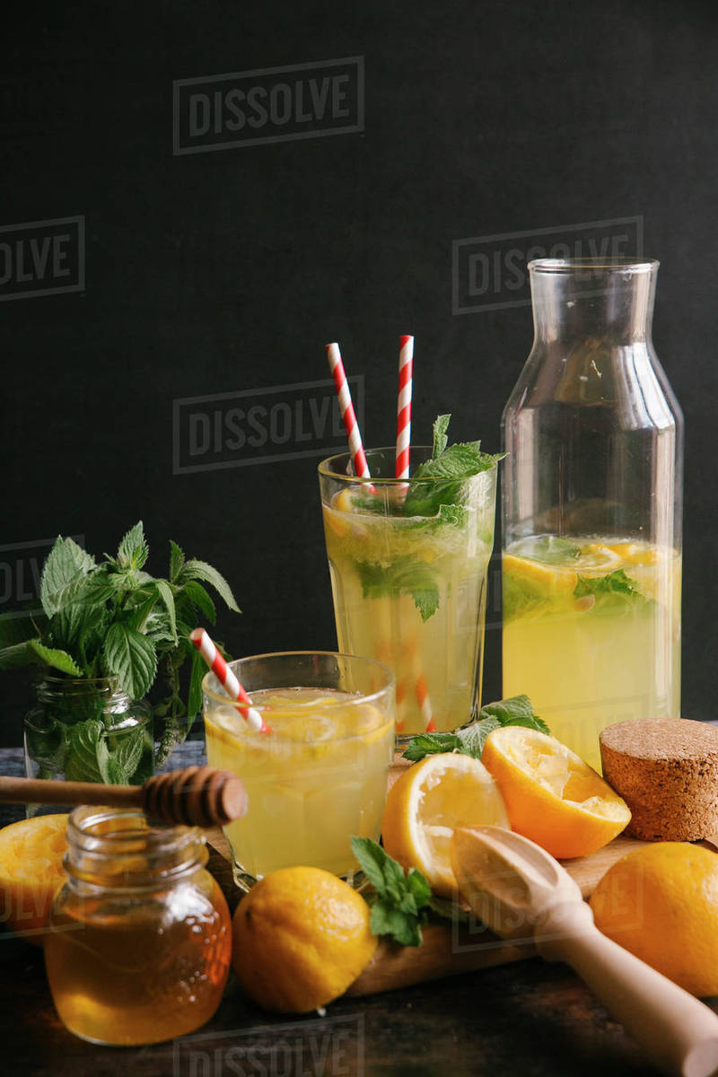 Fresh lemonade - Stock Photo - Dissolve