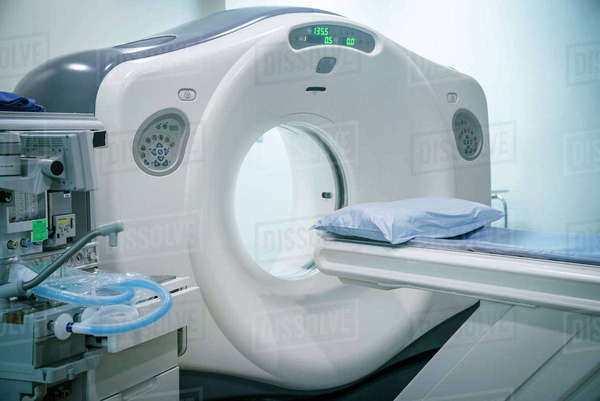 Scanner at hospital - Stock Photo - Dissolve