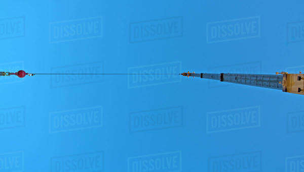 Worm Eye View of a Tower Crane - Stock Photo - Dissolve