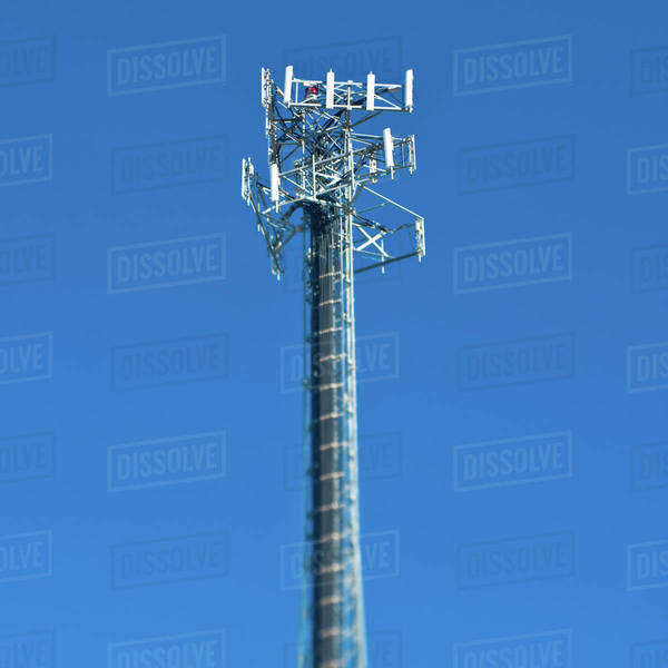 Telecommunications Tower - Stock Photo - Dissolve