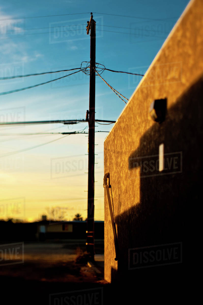 Shadow Cast on Building - Stock Photo - Dissolve