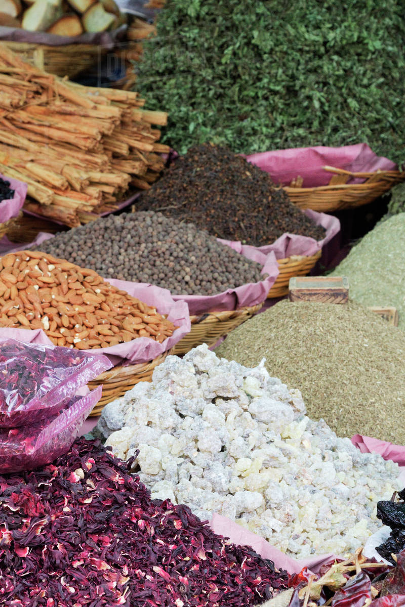 Baskets of Spices - Royalty-free Stock Photo | Dissolve