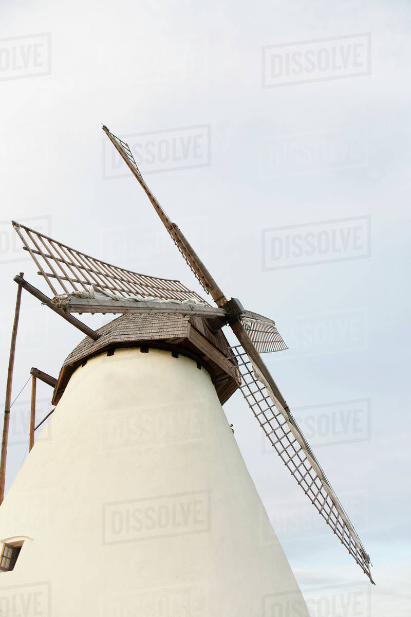 Old Windmill Exterior - Stock Photo - Dissolve