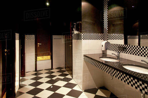 Retro Style Restroom - Royalty-free Stock Photo | Dissolve