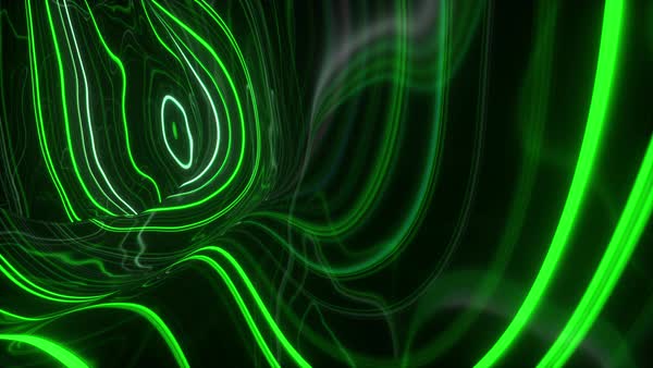 3D render, abstract topographic animation background, fluorescent ...
