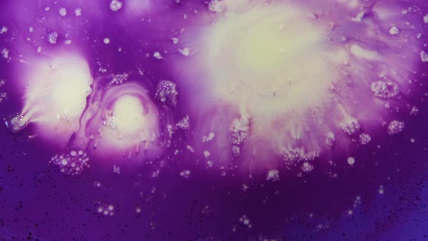 Space clouds nebula texture background of cosmic galaxy. Fluid dynamics ...