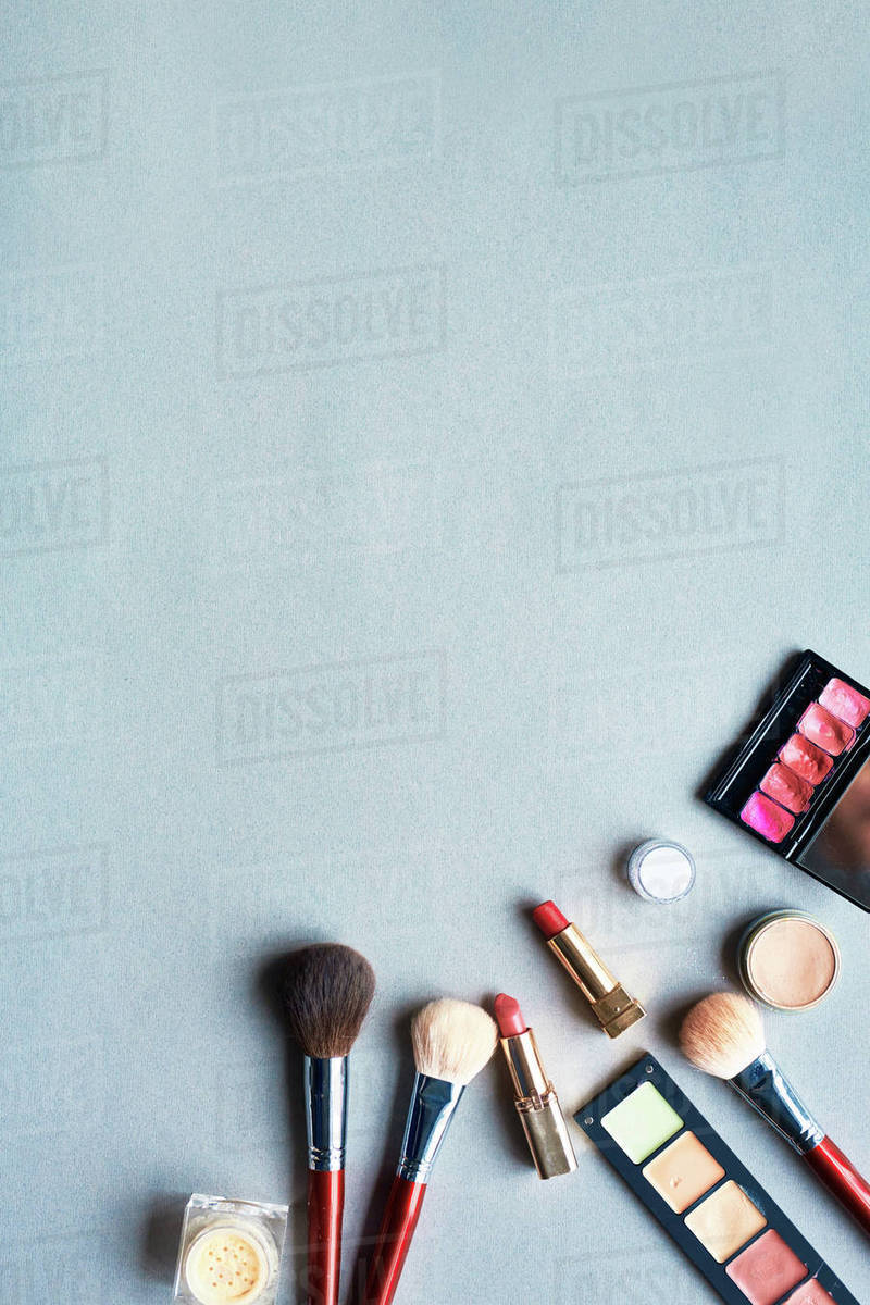 Background with beauty supplies - Royalty-free Stock Photo | Dissolve