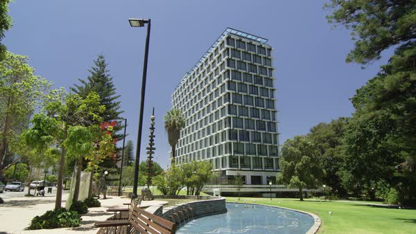 The Council House City of Perth Building on St. Georges Terrace - Stock ...