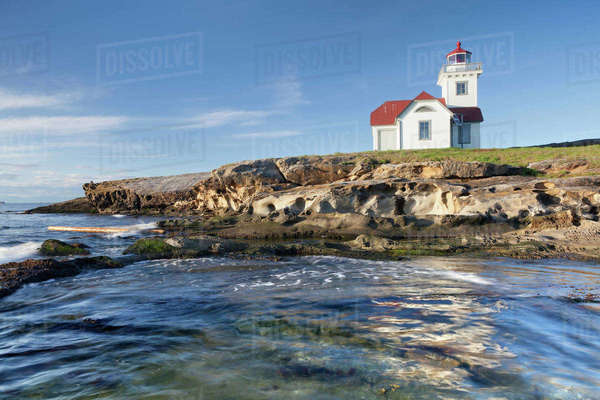 USA, Washington State, San Juan Islands, Patos Island, View of Patos ...