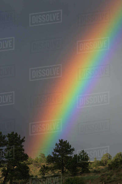 Rainbow in the sky - Royalty-free Stock Photo | Dissolve