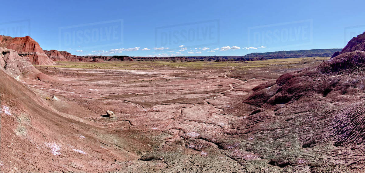 Panorama view of Kachina Valley just north of Kachina Point in the ...