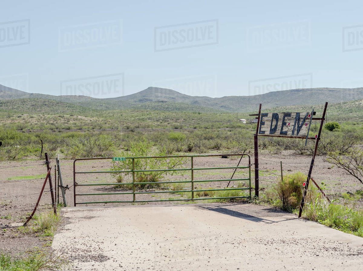 Eden in Arizona - Stock Photo - Dissolve