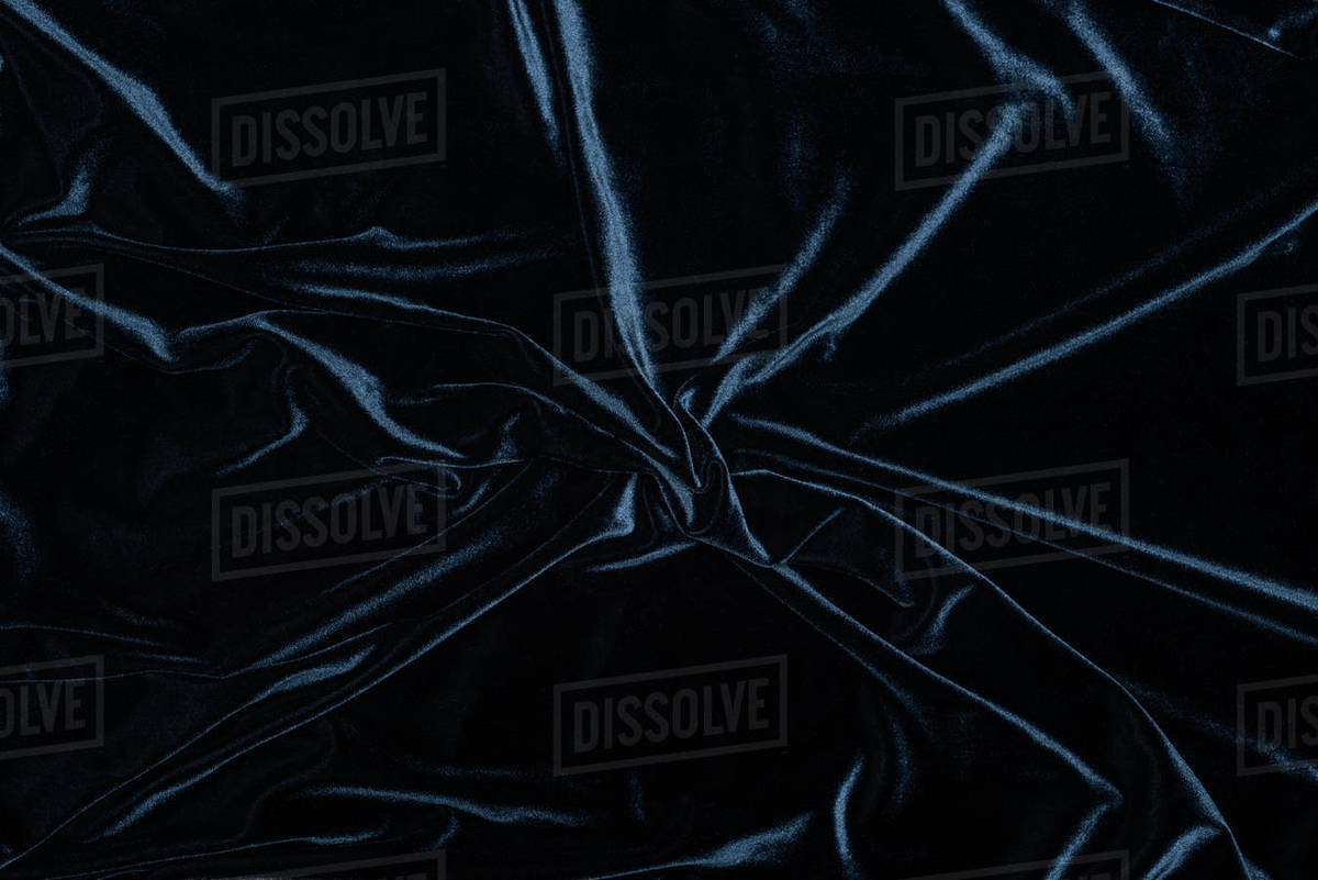 Black shiny textile velour background with copy space - Stock Photo ...