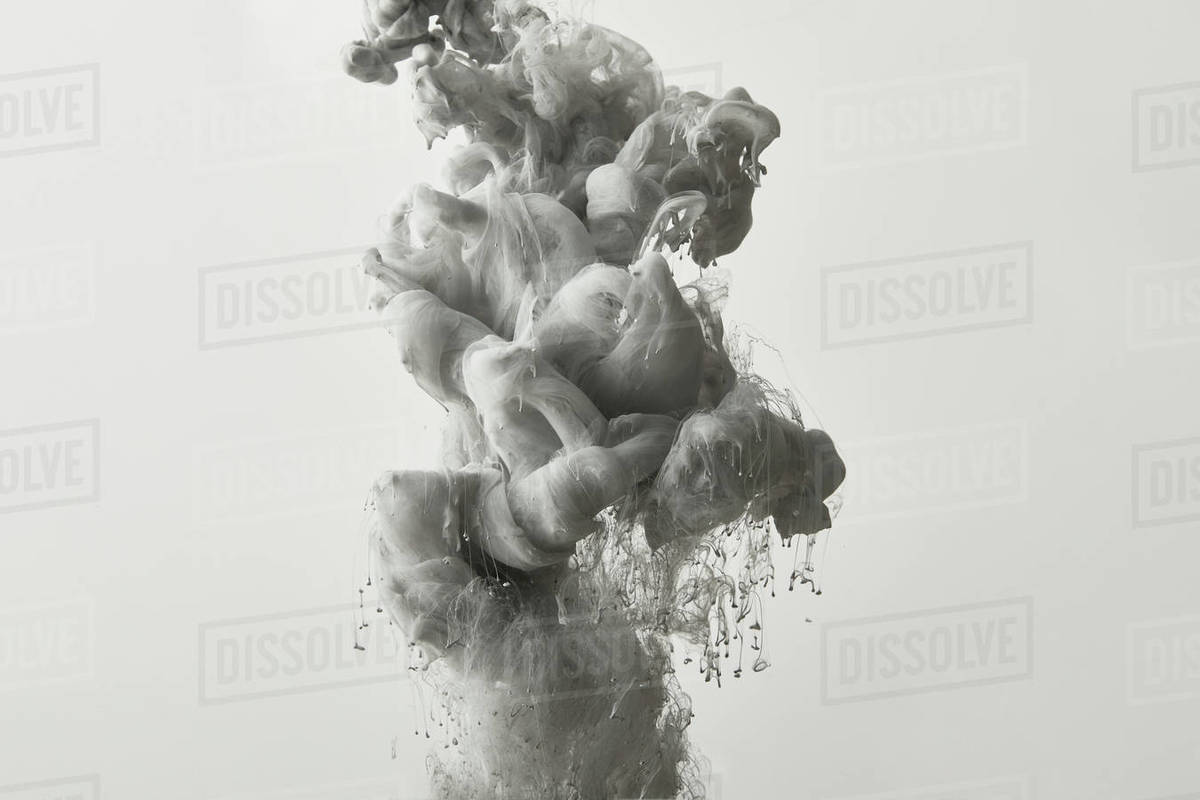Abstract monochrome background with grey paint splash - Stock Photo ...