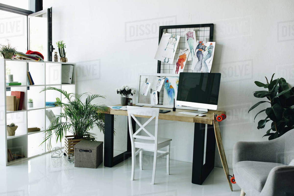 Modern fashion design studio interior - Royalty-free Stock Photo | Dissolve