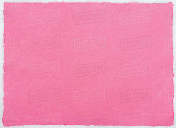 pink paper texture isolated on white - Royalty-free Stock Photo | Dissolve