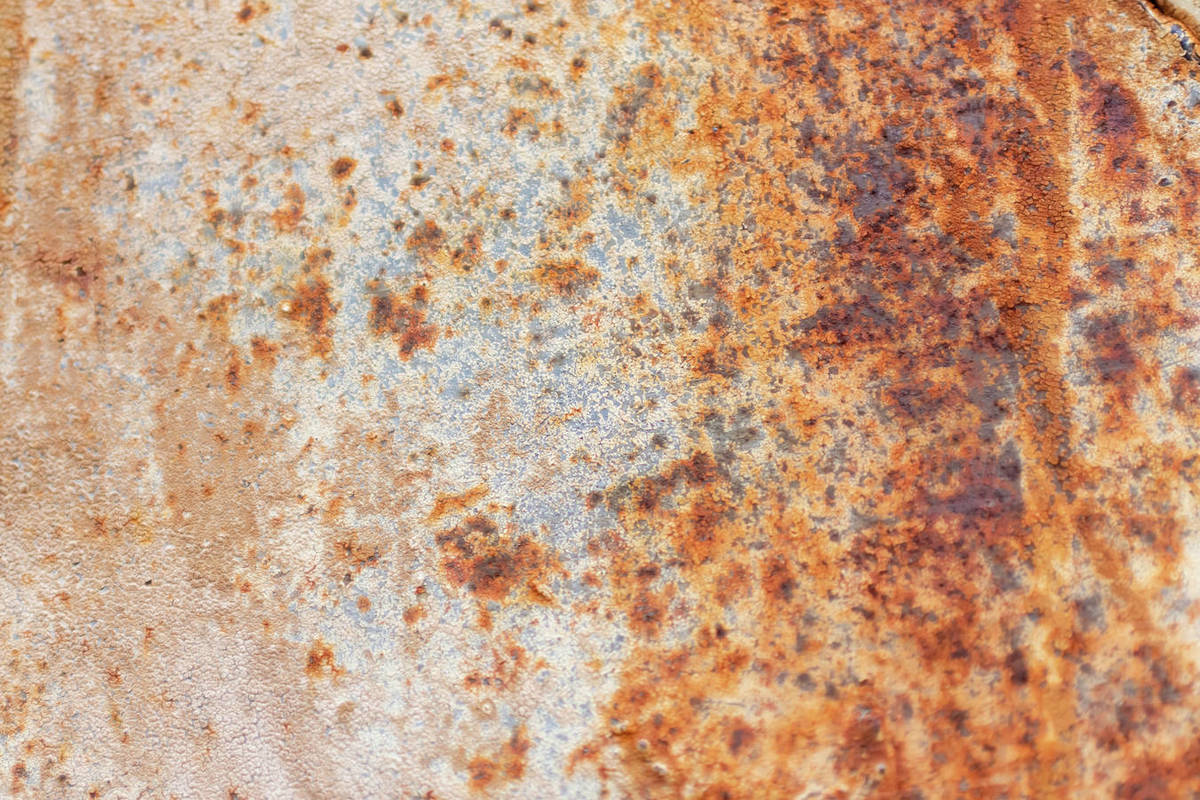 Close-up view of old grey rusty texture - Royalty-free Stock Photo ...