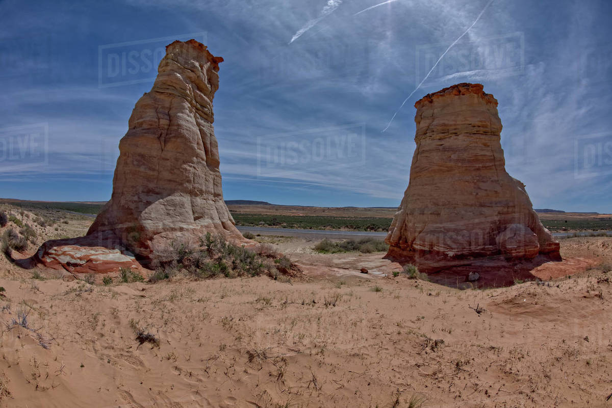 Elephant's Feet Hoodoos near Tonalea, Navajo Nation Reservation ...