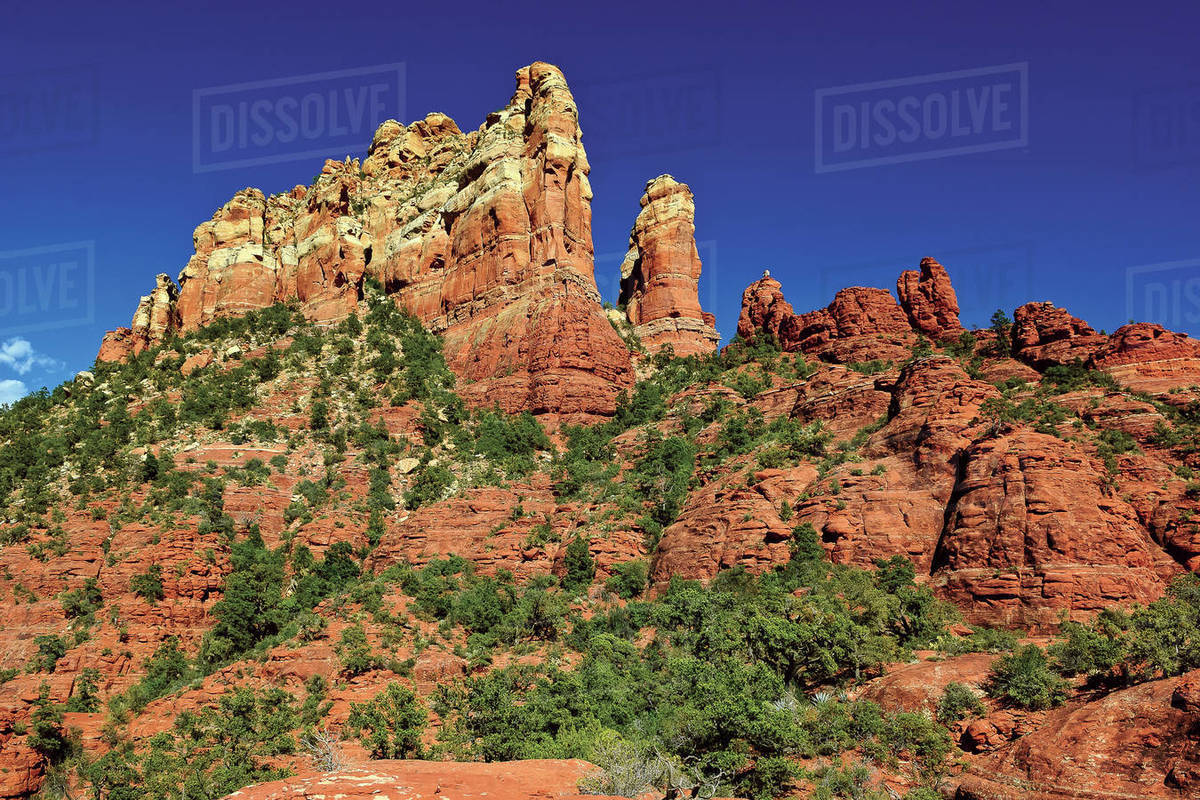 USA, Arizona, Sedona, Crimson Cliffs and Snoopy Rock - Royalty-free ...