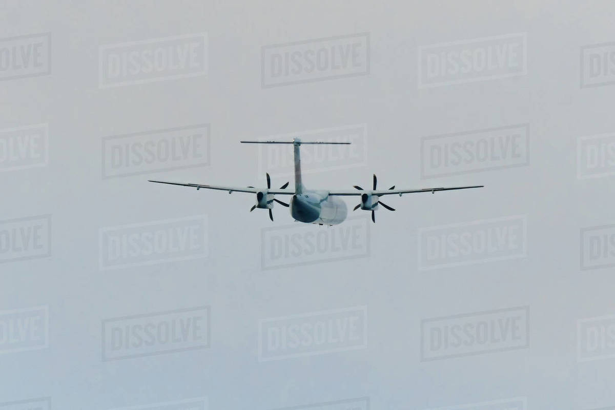 Aircraft in flight, Canada - Royalty-free Stock Photo | Dissolve