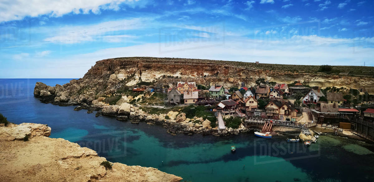 Coastal village, Malta - Royalty-free Stock Photo | Dissolve